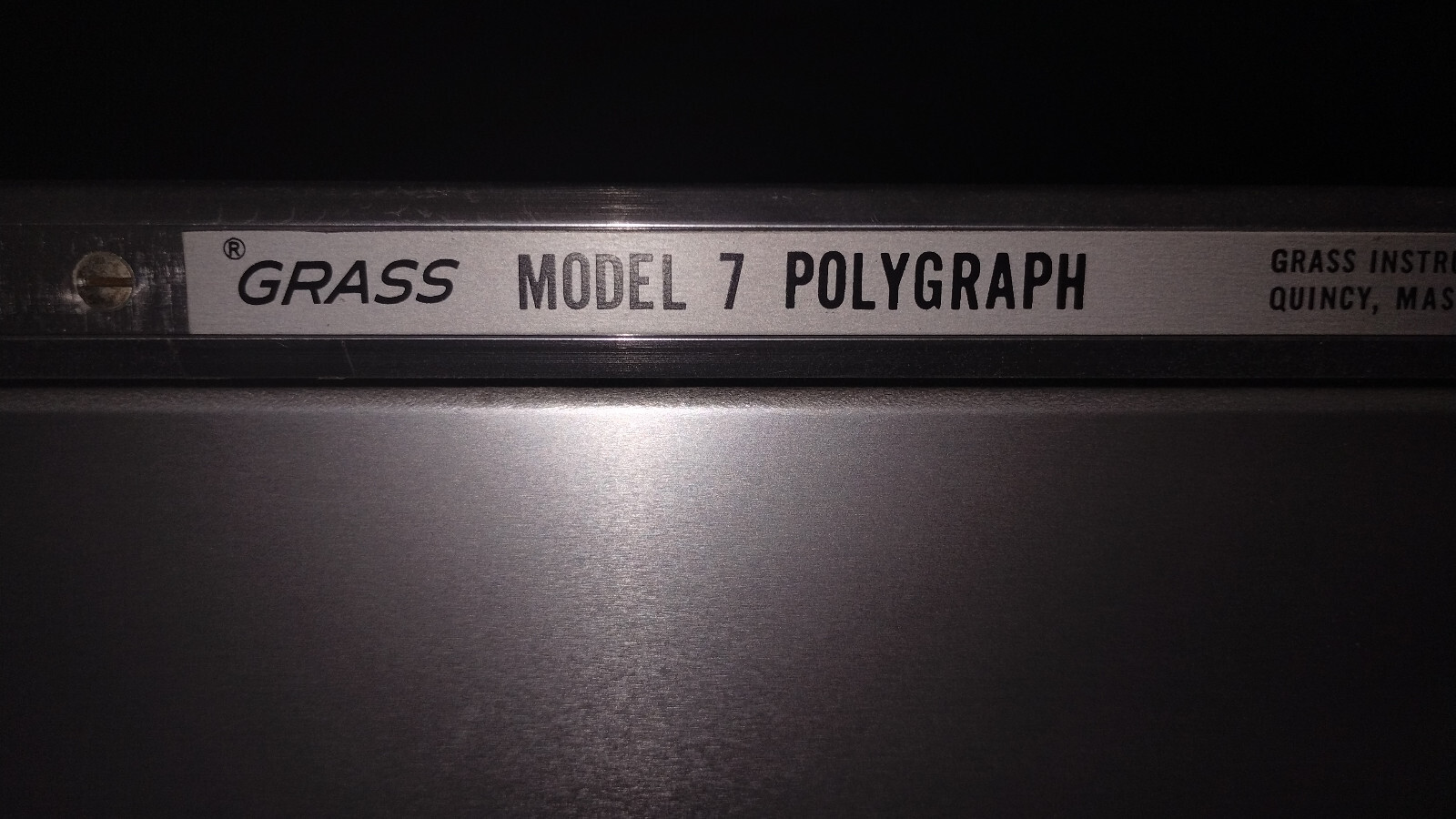 Grass Model 7 lie detector polygraph machine vintage industrial film TV ...