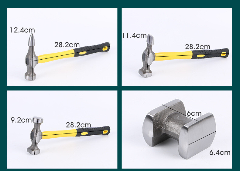 7Pcs Car Auto Body Panel Repair Tool Kit With Fibre Body Beating Hammer ...