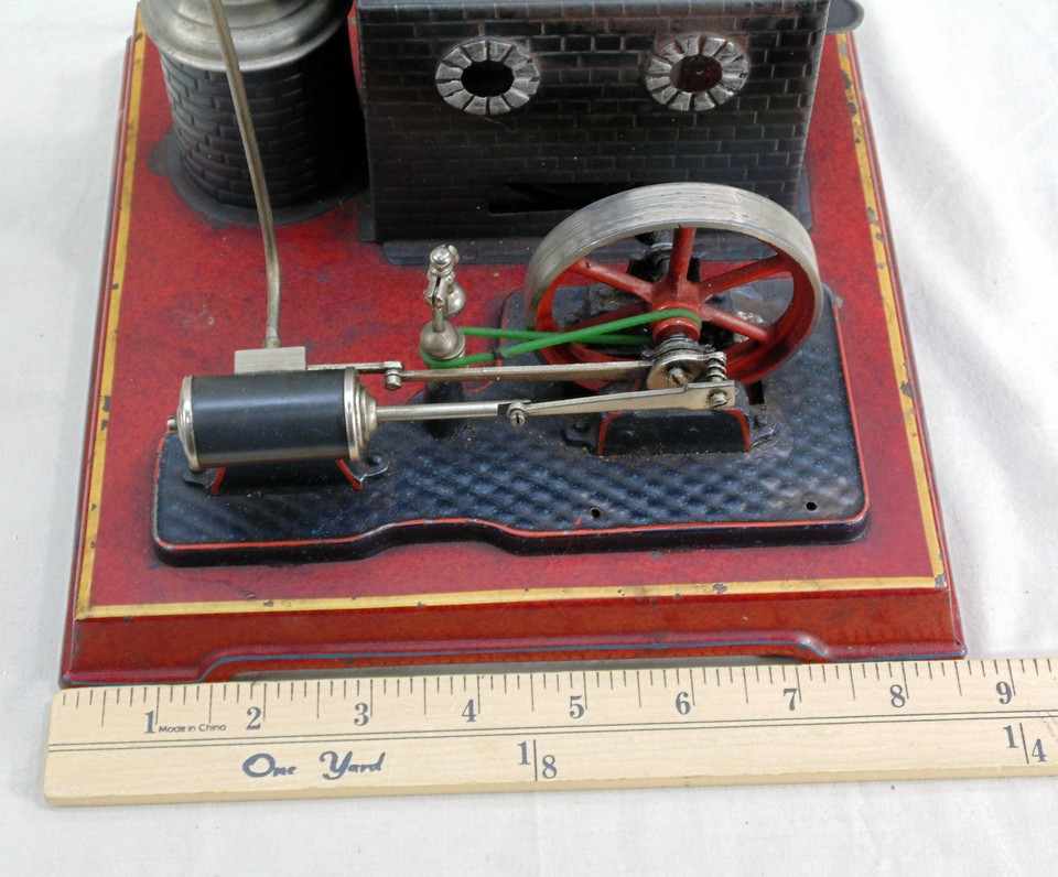Vintage JF Josef Falk Germany Toy Horizontal Steam Plant Engine | eBay