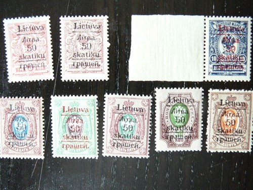 1919 Litauen Gardinas ( Grodno) Mi.: 2A - 9A | eBay.de