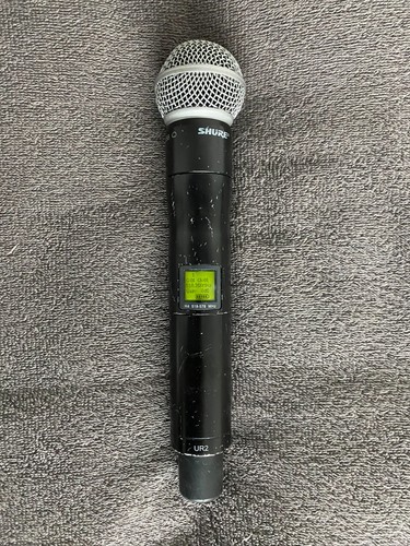Shure UR2-H4 Beta58A wireless handheld microphone for H4 band (518-578 ...