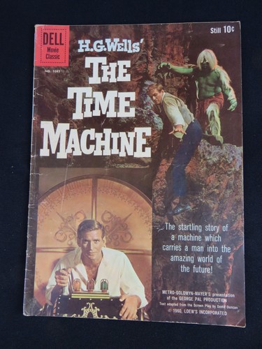Dell Four Color No. 1085 1960 THE TIME MACHINE H.G. Wells Rod Taylor VG ...