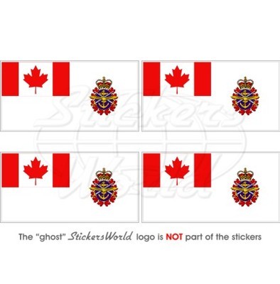 CANADA Forces Armées Ensign Drapeau CANADIEN Vinyle Sticker Autocollant ...