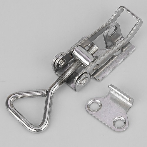 Stainless Steel Marine Toggle Latch Buckle w/ Keyhole Fastener Clamp ...