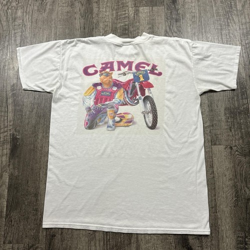 Vintage Joe Camel Motocross Supercross Racing Bike Cigarette T Shirt | eBay