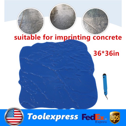 Seamless Concrete Slate Pattern For imprinting Concrete Cement Stamping ...