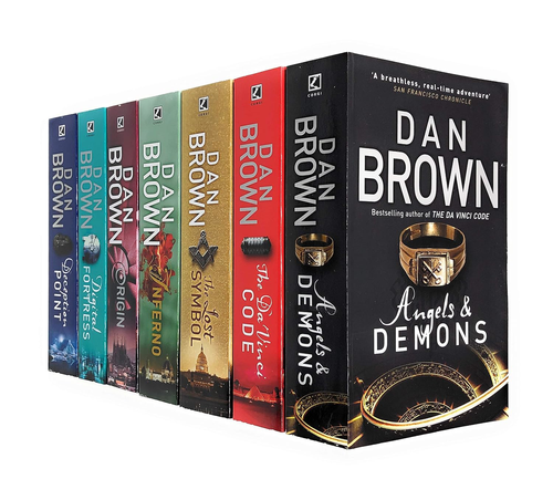 Robert Langdon Series Collection 7 Books Set By Dan Brown Angels And ...