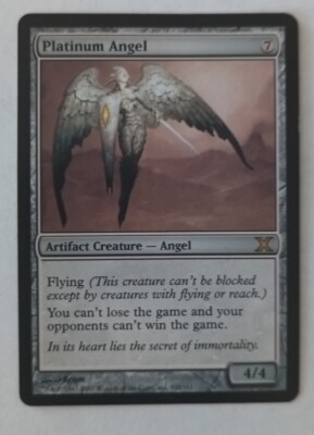 Magic the Gathering MTG Platinum Angel (339) Tenth Edition LP | eBay