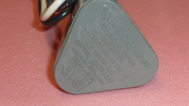 NEW SQUARE D J9200-10 SECONDARY SURGE PROTECTOR 3 WIRE Industrial ...