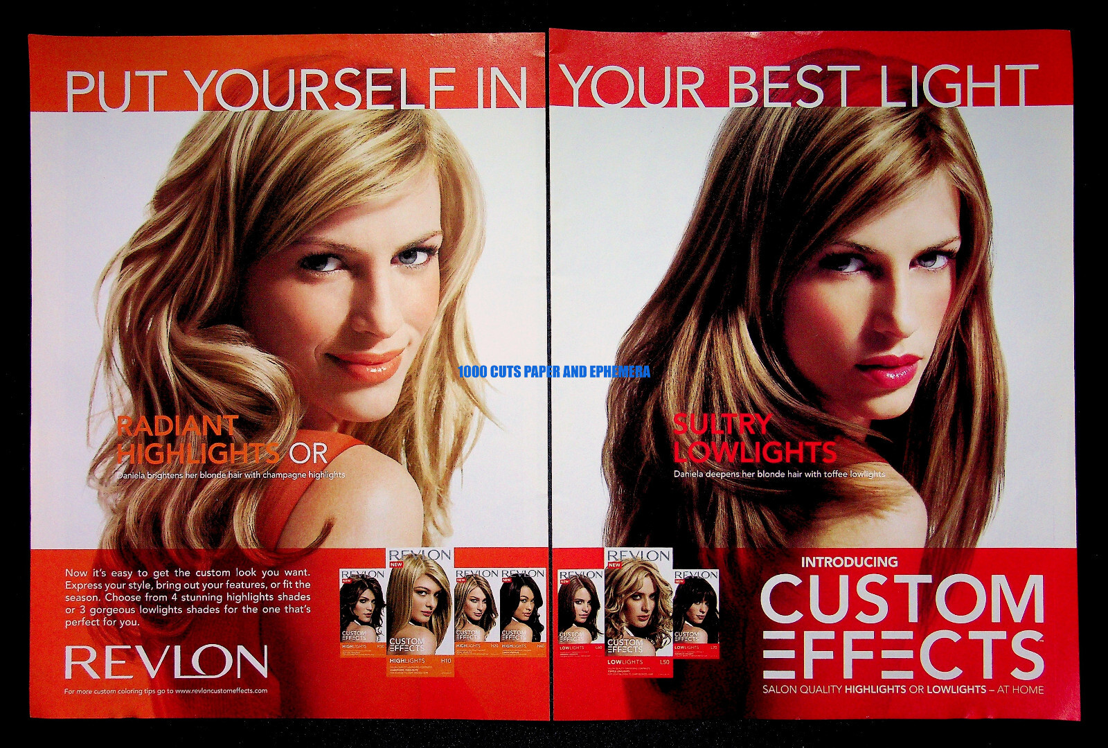 Revlon Hair Highlights 2006 Trade Print Magazine Ad Poster ADVERT | eBay