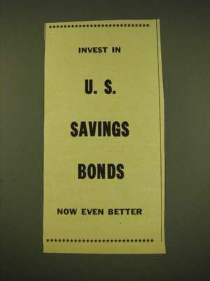 1969 U.S. Savings Bonds Ad - Invest in U.S. Savings Bonds Now even ...
