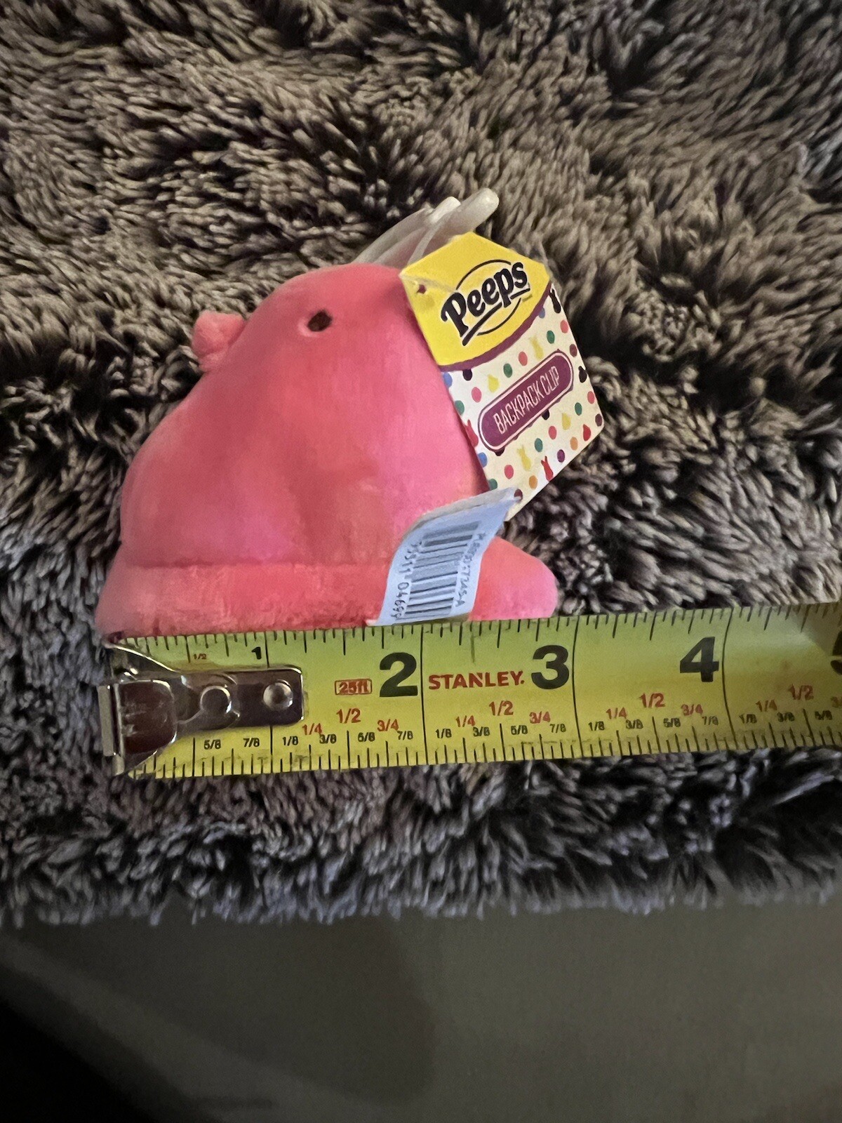 Peeps 3” Pink Plush Easter Chick Backpack Clip | eBay