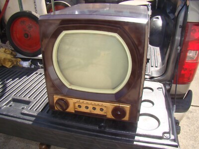 Vintage Admiral Bakelite TV Model #12X11? For Restoration Or Display ...