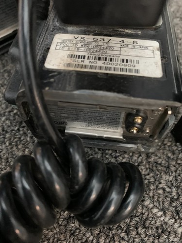 Vertex Standard VX-537-4-5 PORTABLE RADIOs for parts/repair/Plz Read | eBay