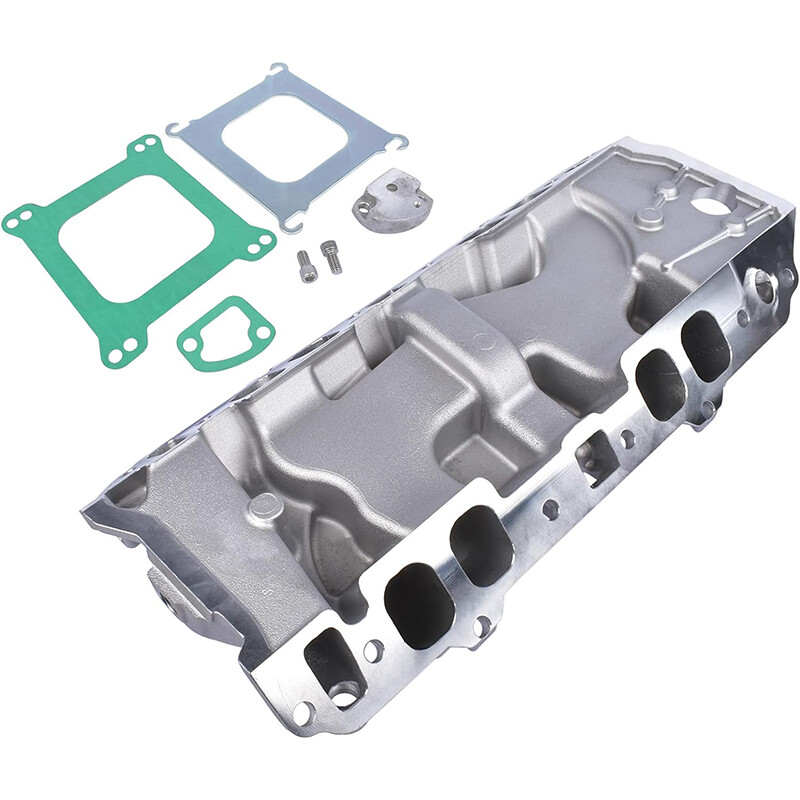 Aluminum Dual Plane Intake Manifold For BBC Big Block Chevy V8 396 402 ...