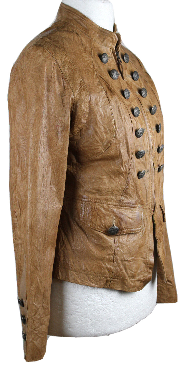 Julia S. Roma Leather Jacket Traditional Costume Styl… - Gem