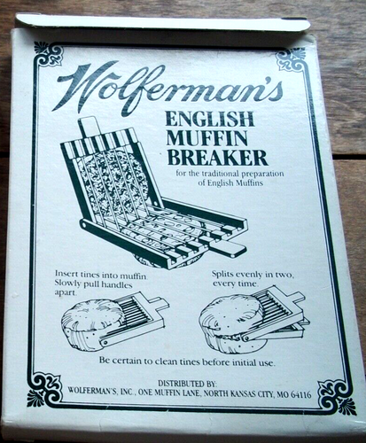Vintage Wolferman's English Muffin Breaker Splitter Kitchen Gadget ...