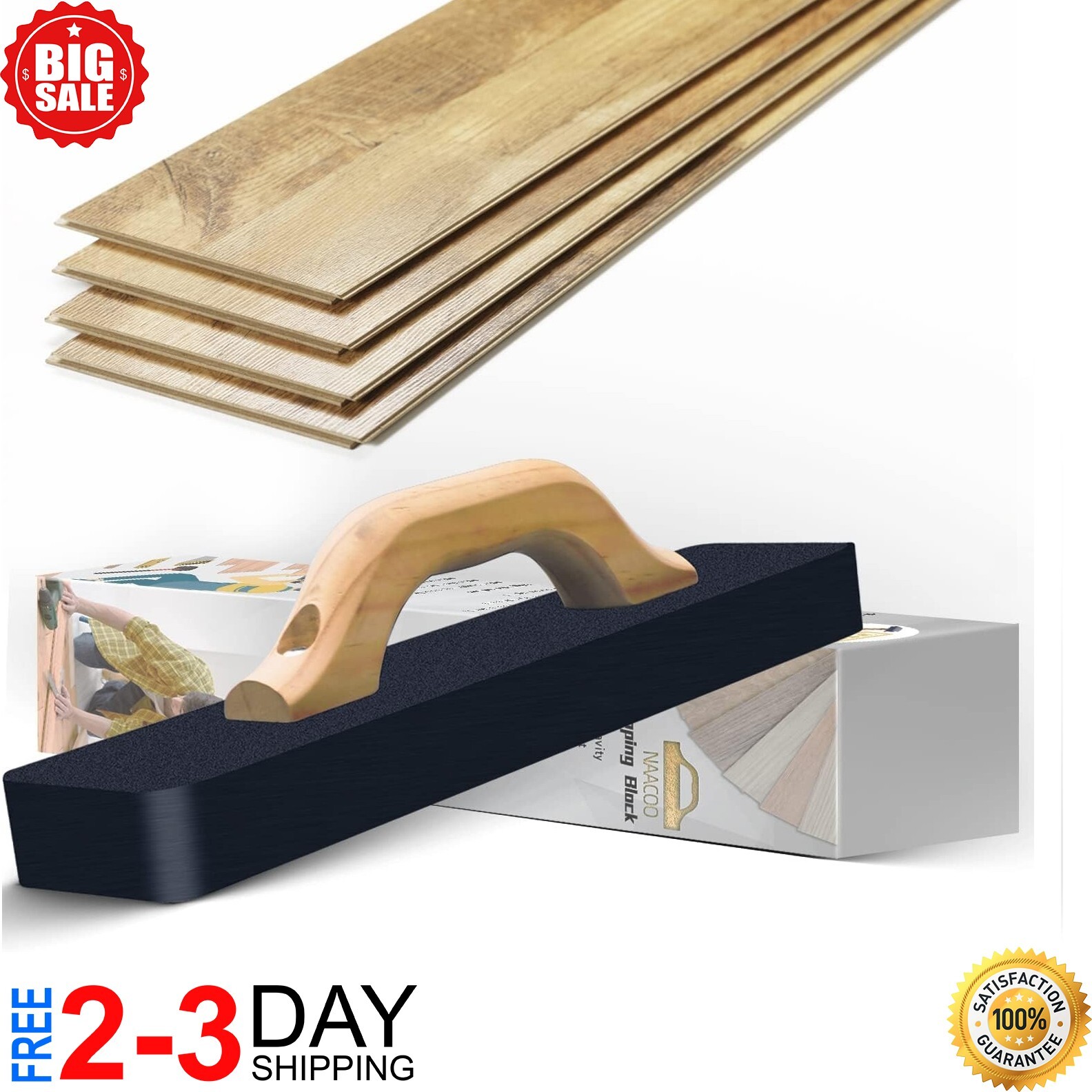 Flooring Tapping Block For Floor Installation Tap Heavy Vinyl laminate ...