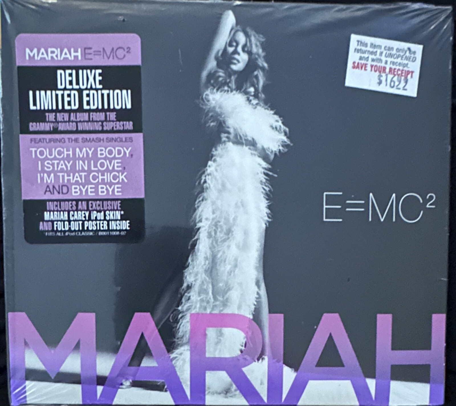 E=MC2 [Deluxe Edition] by Mariah Carey (CD, Apr-2008, Island (Label ...