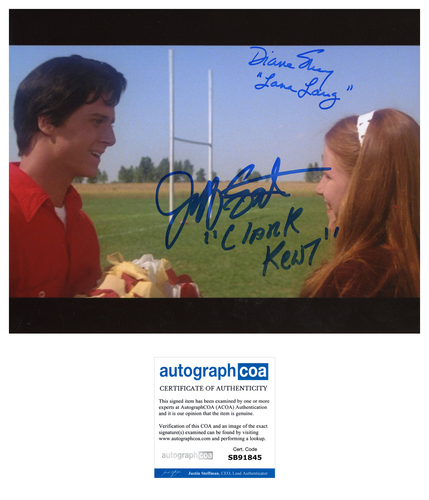 DIANE SHERRY CASE & JEFF EAST signed Autogramm signiert "SUPERMAN ...