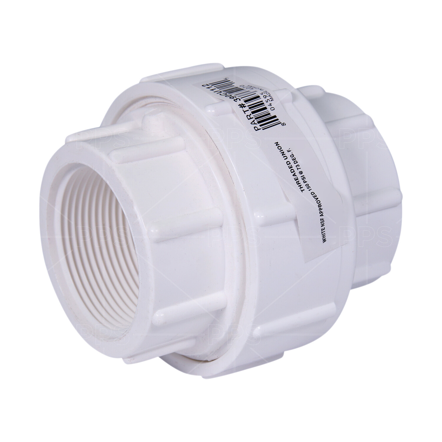 Highcraft Valve PVC Union Coupling Pipe Fitting 1/2''-2'' Threaded FIP ...