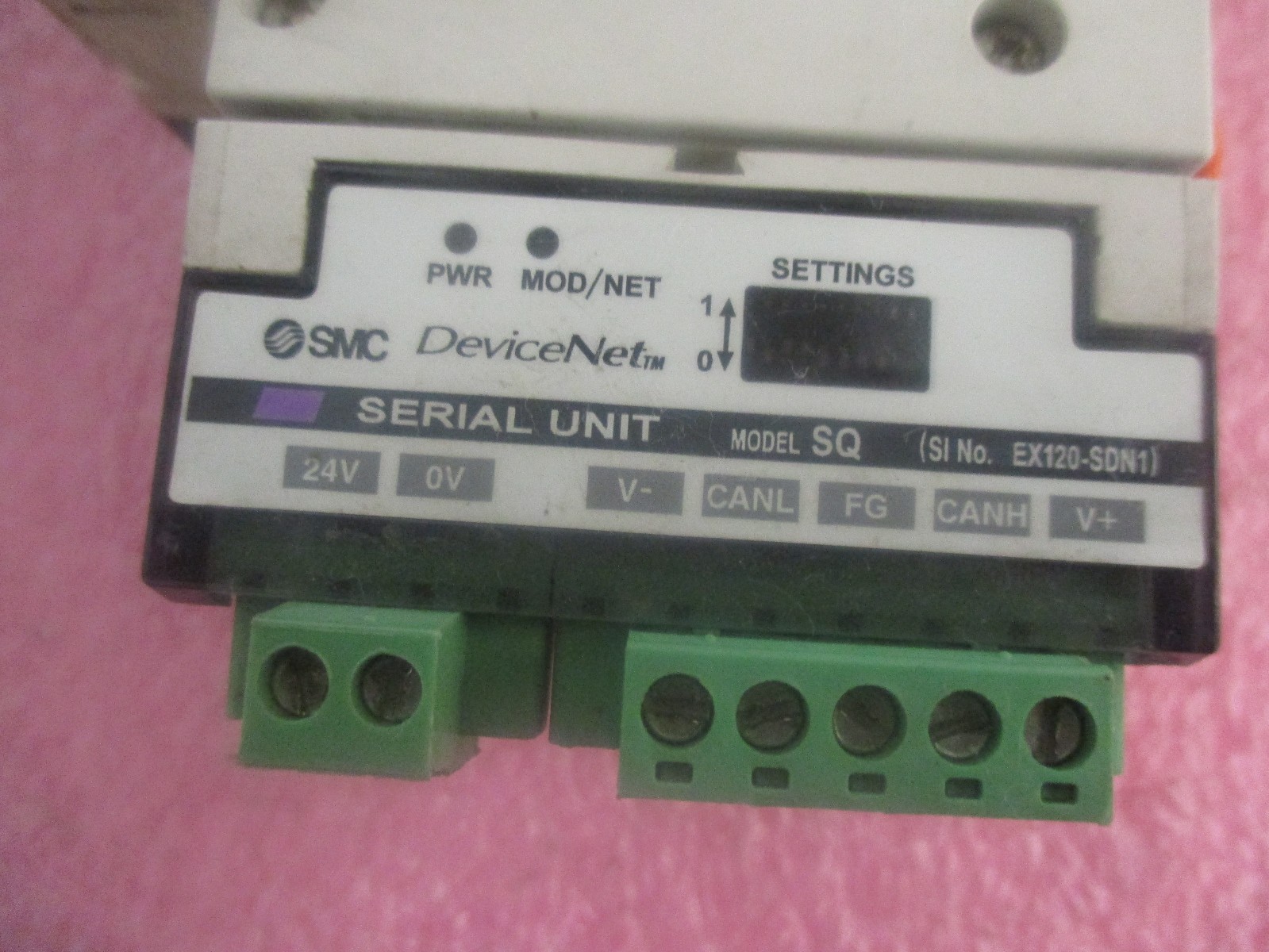 Smc : EX120-SDN1 Devicenet Serielle Schnittstelle Einheit mit / Acht ...