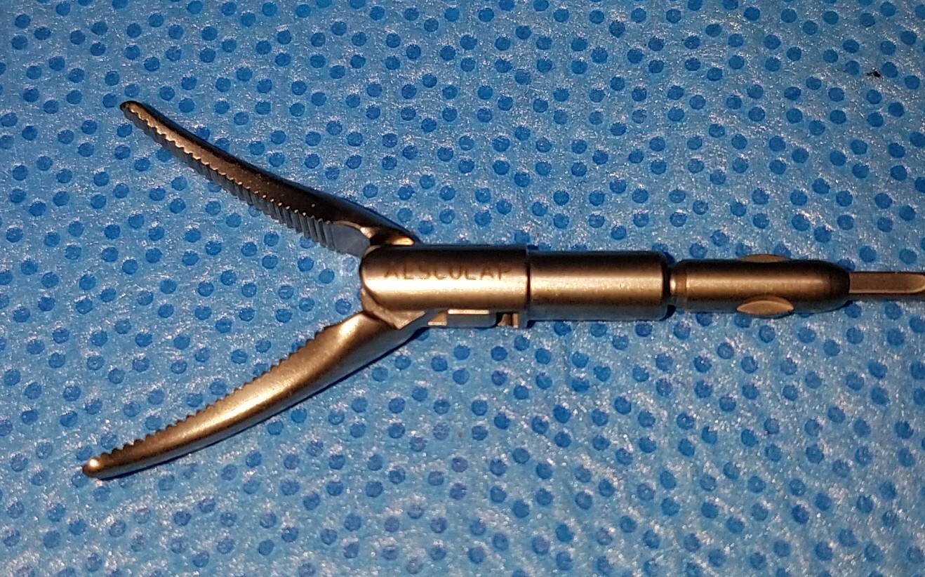 Aesculap PO608R Maryland Grasping Forceps Insert., Curved, 5mm | eBay