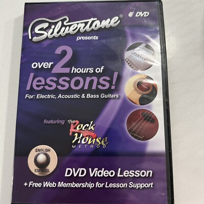 Silvertone presents over 2 Hours of Lessons for Guitar DVD electric ...