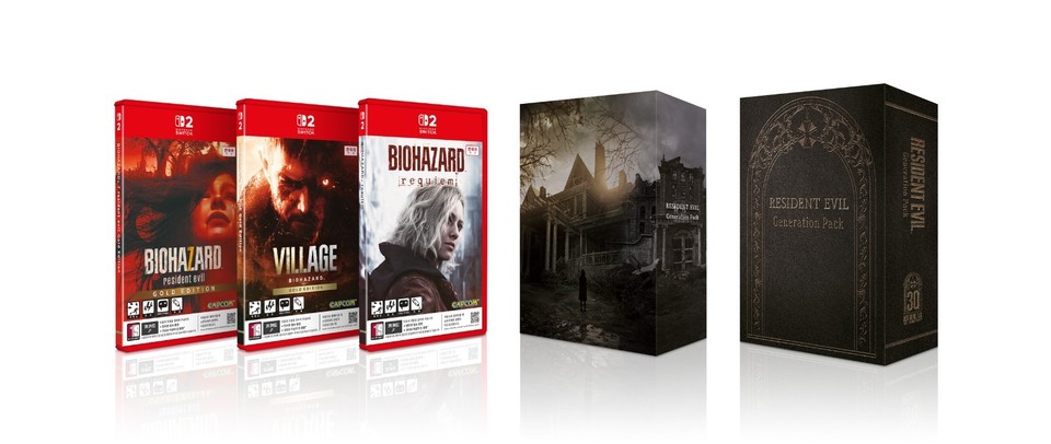 Switch 2 BIOHAZARD Resident Evil 30th Generation Pack Requiem [Korean ...