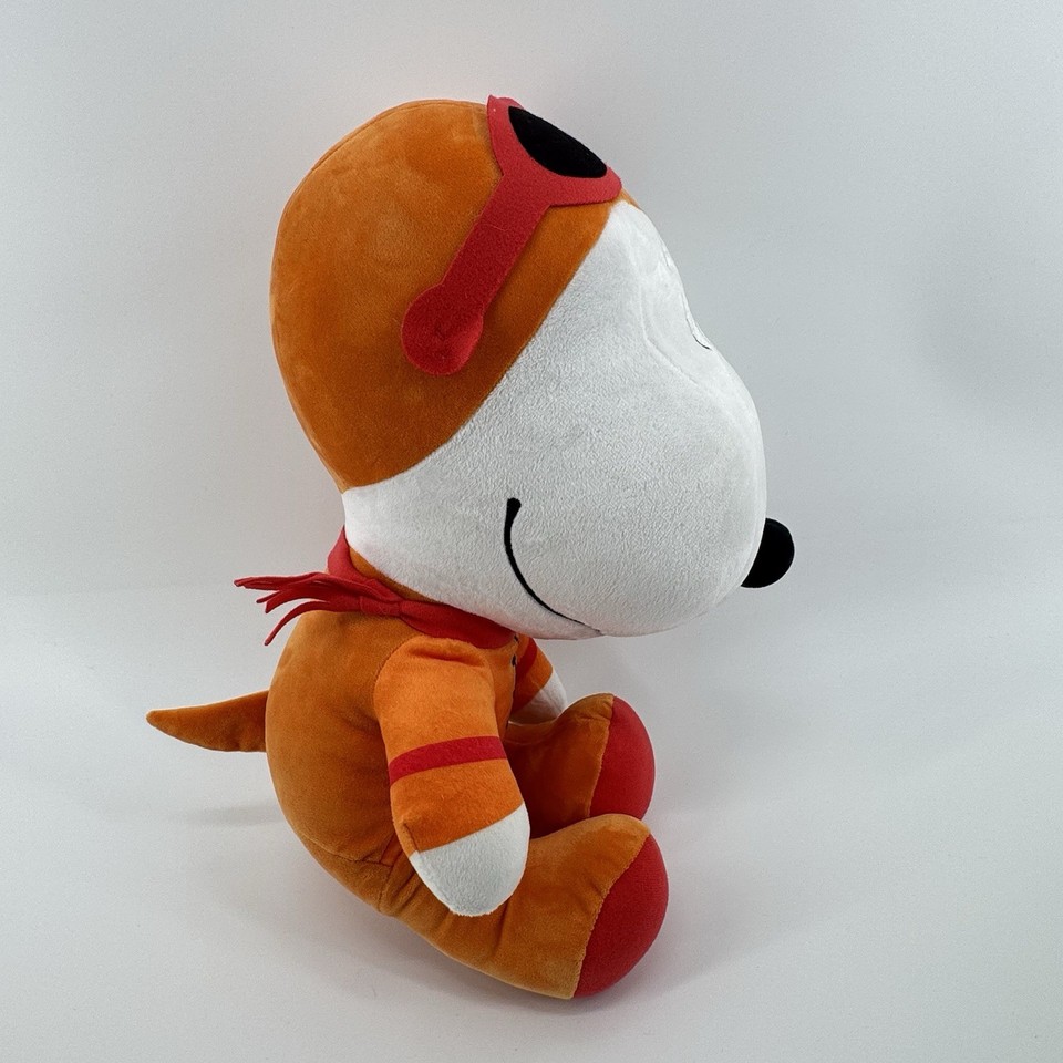Peanuts Snoopy In Space Plush NASA Astronaut Jinx Toys Stuffed Animal ...