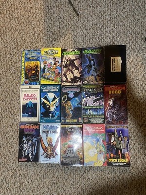 Anime Manga VHS Collection 80s 90s | eBay