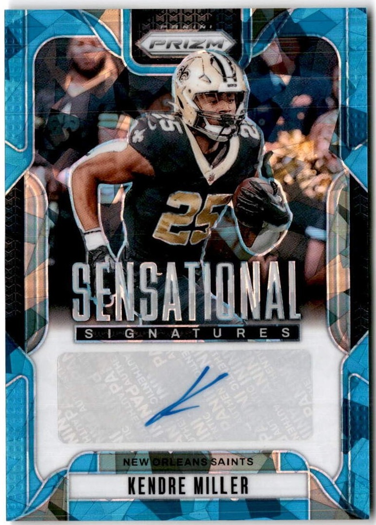 2024 Panini Prizm - Sensational Signatures Kendre Miller #SS-KMR Blue ...