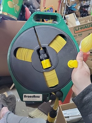 As Seen ON TV HydroHose 40 Ft Foot Flat Hose No Kink Hose And Reel | eBay