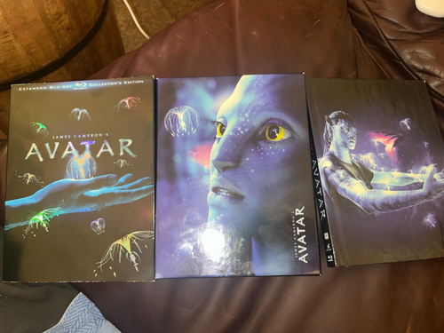 Avatar Extended Collectors Edition Slip Cover ONLY James Cameron Blu ...