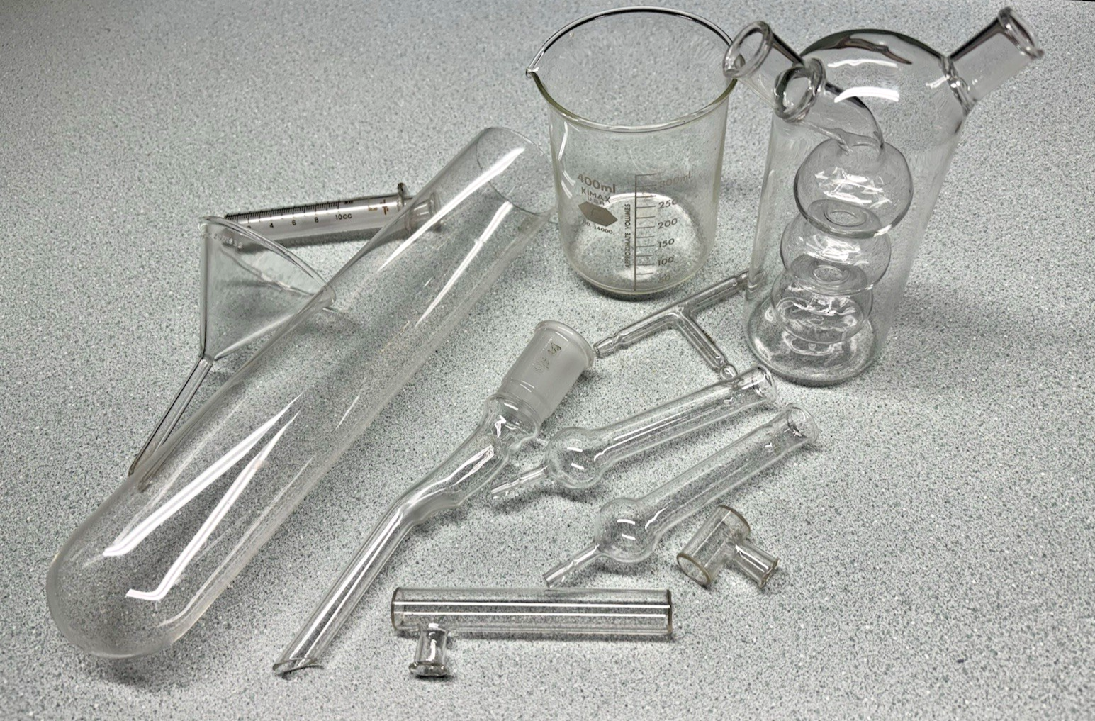 Lot of Chemistry Laboratory Glassware Science Lab Glass Equipment ...