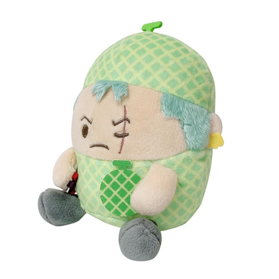 ONE PIECE Palm Plush doll Mugi tama Roronoa Zoro Fruit Toei Japan ...