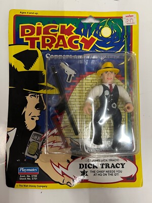 1990 DICK TRACY Action Figure MOC vintage playmates figure nos | eBay
