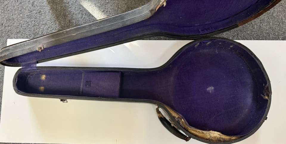 1920's Bacon Peerless Tenor Banjo With Elton Metal Resonator Peerless ...