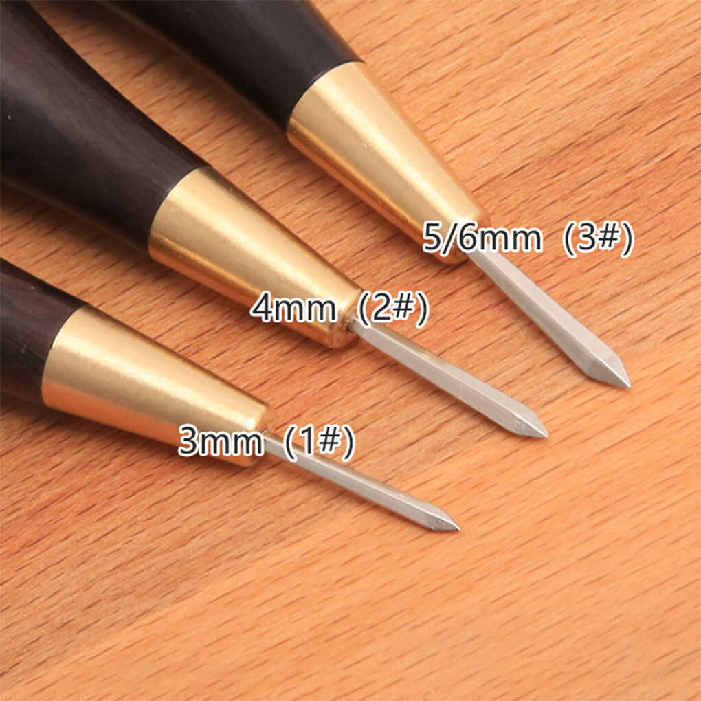 Leather Stitching Awl Handheld DIY Punching Crafts Making Awls Tool | eBay