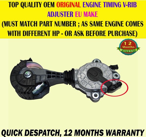 OEM BMW MINI R55 R56 R57 R58 R59 R60 R61 TIMING TENSIONER V RIB BELT ...