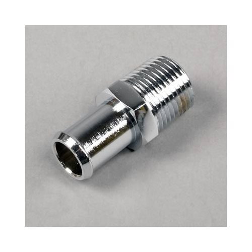 GW Co J9003 Fitting Brass Chrome Straight 5/8" Hose Barb to 1/2" Male NPT Each | eBay