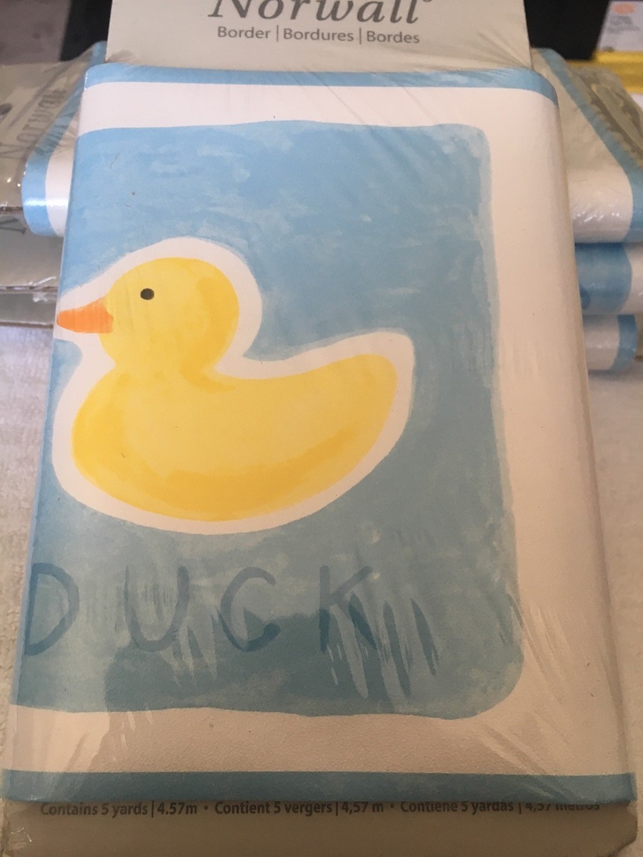 Rubber Duck Wallpaper Border