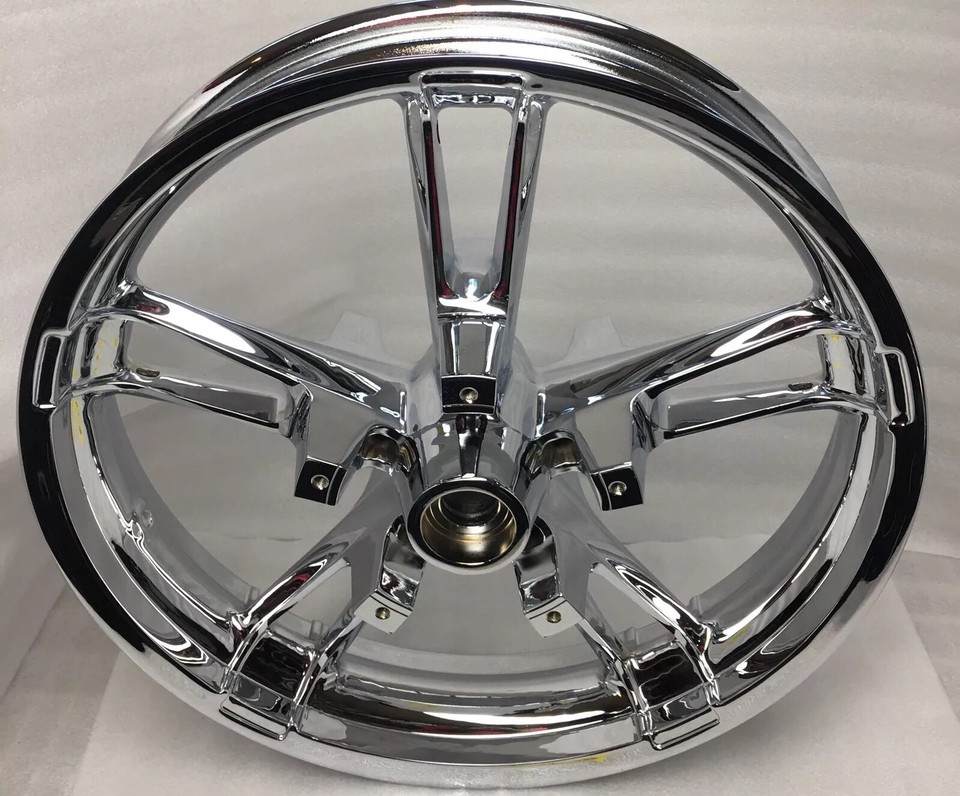 HARLEY 2014 RIMS TOURING STREET GLIDE, FLHX ENFORCER CHROME WHEELS ...