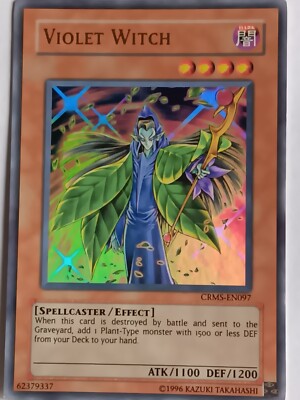 YuGiOh Cards - Violet Witch - CRMS-EN097 **Near Mint** | eBay