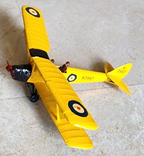 1930s RAF deHavilland DH.82 Tiger Moth Trainer Scale Model Assembled ...