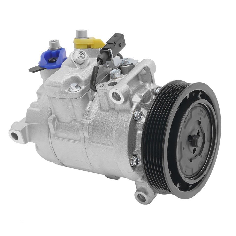 AC Compressor w/Clutch Fits AUDI A5 A6 A7 Q5 S4 S5 OE#4F0260805AF DENSO ...