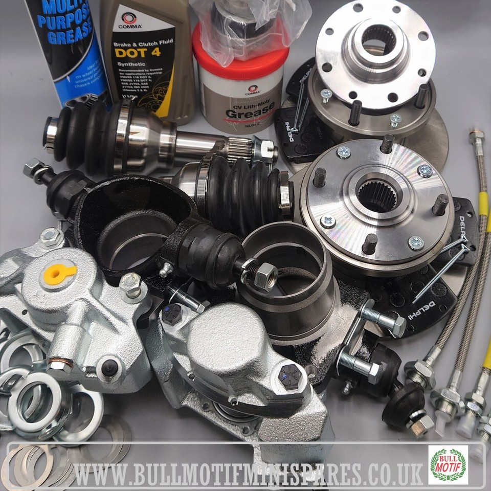 CLASSIC MINI - CONVERSION KIT - FRONT DRUMS TO 7.5" DISCS EN24 ...