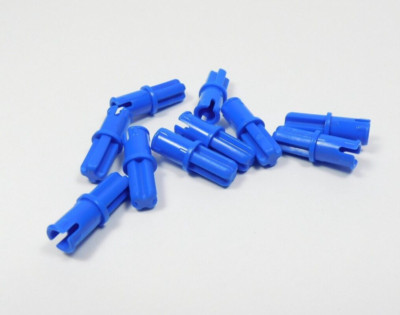 LEGO Lot of 10 Blue Technic Blue Technic Pins w/ Friction Ridge D3 | eBay