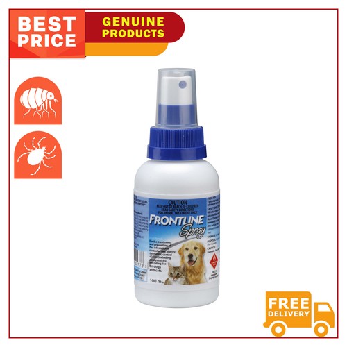 Frontline Spray for Dogs and Cats 100 mL Flea and Tick control ...