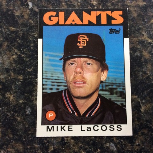 1986 Topps Traded 57T Mike Lacoss San Francisco Giants | eBay